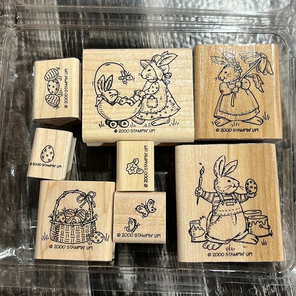 Stampin' Up! | Design | Stampin Up Bunny Buddies Retired Stamp Set ...